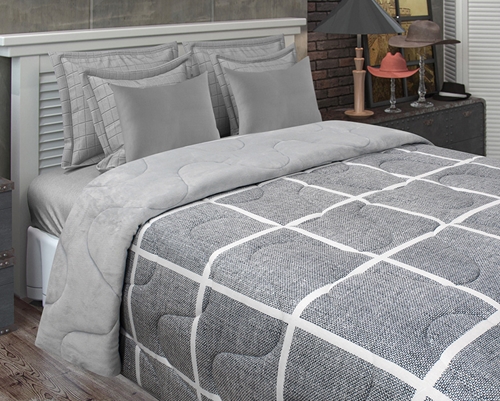 Edredom Tecebem Duo Queen - Malha e Microfibra