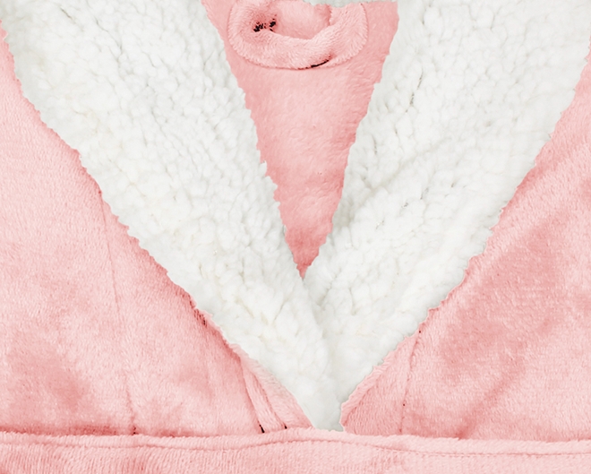 Roupão de Banho Andreza Winter (M) - Microfibra com Sherpa