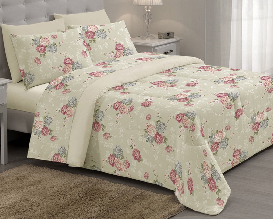 Jogo de Cama Microfibra Casal - Camesa