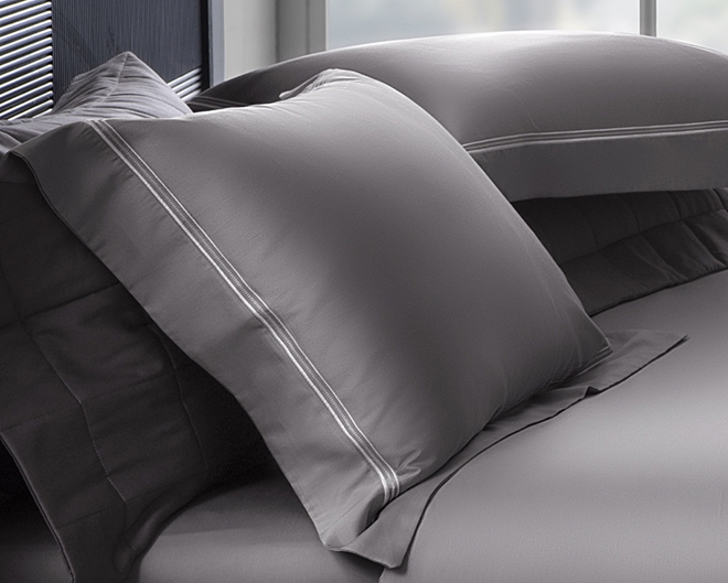 Jogo de Cama Mônaco Queen - Cetim 300 Fios 100% Algodão Egípcio - Linha K